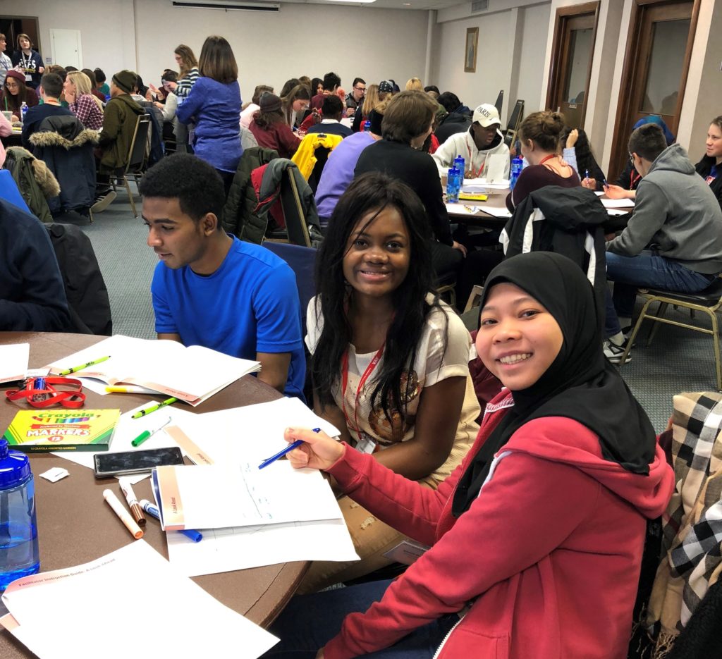 Exchange Students Reflect and Set Goals at Mid-Year Orientation