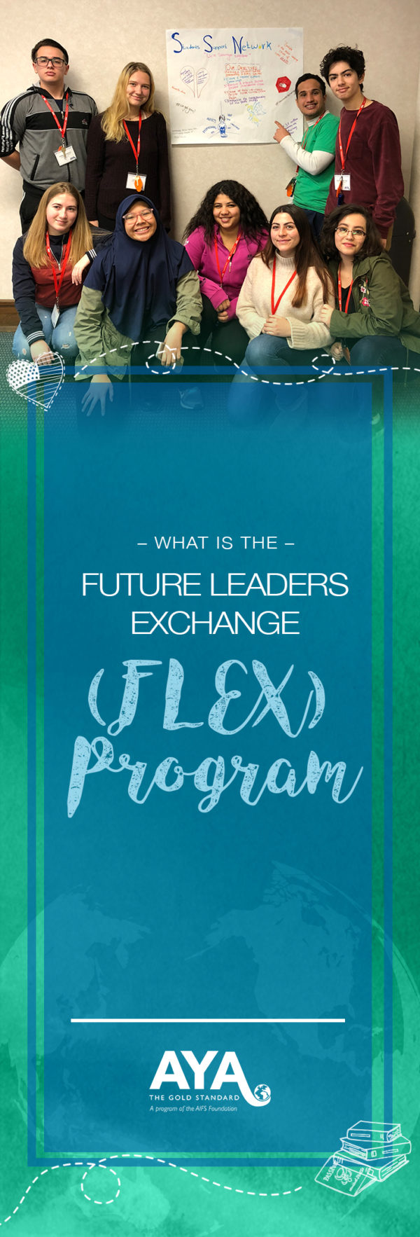 What is AYA's FLEX Program (Future Leaders Exchange)?
