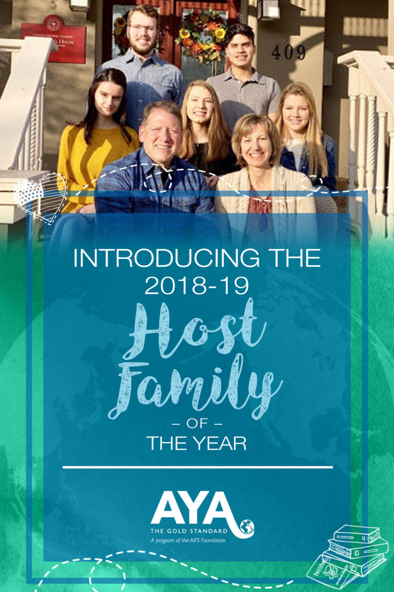 Meet the AYA Host Family of the Year for 2018-19